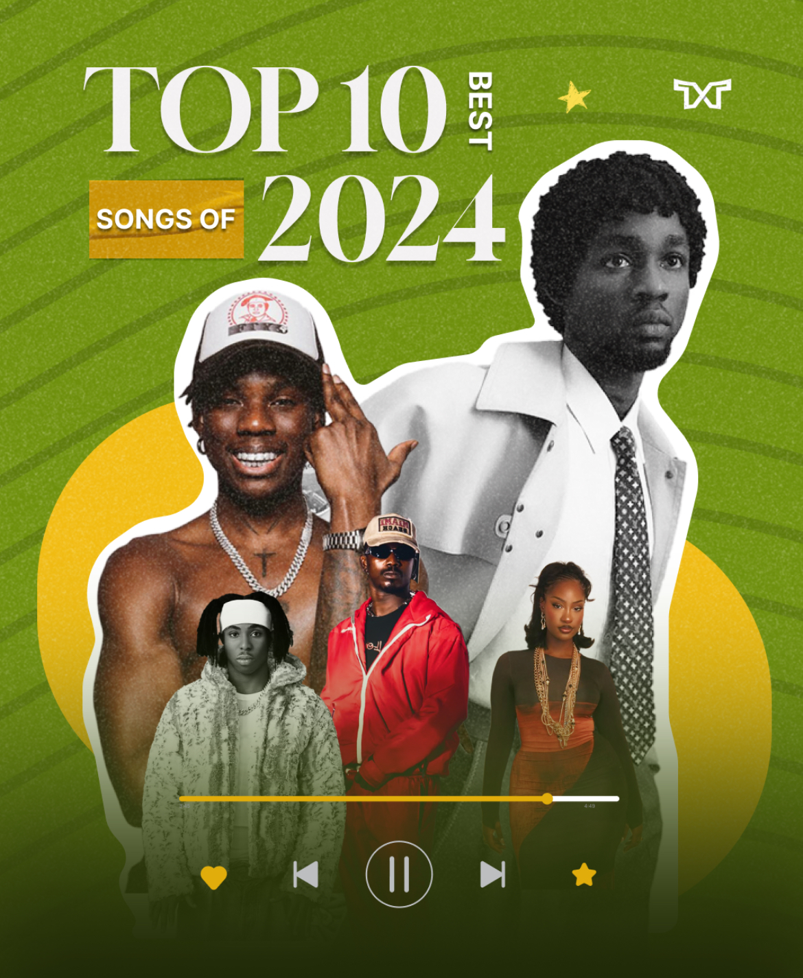 The Top 10 Best Songs of 2024